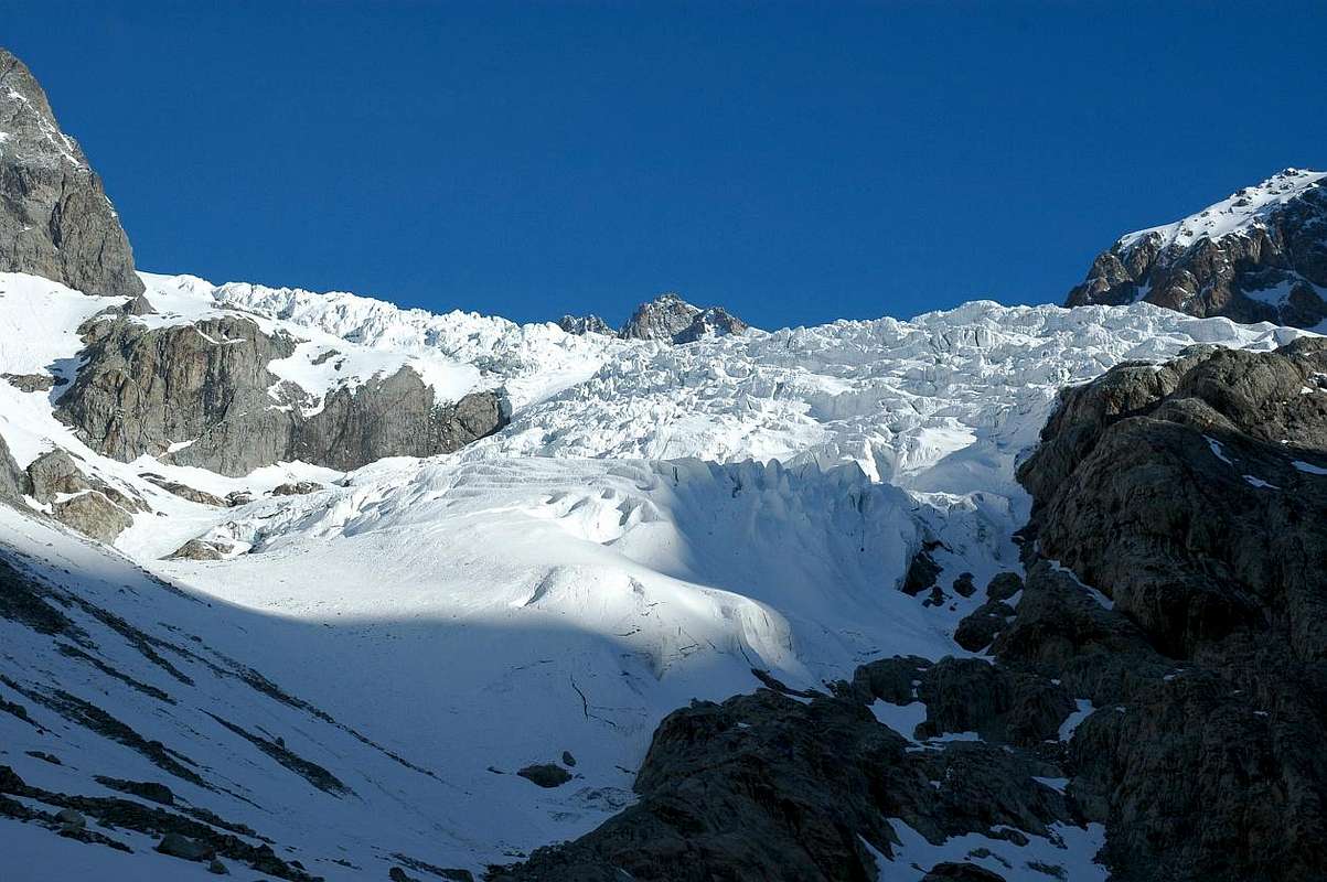Glacier blanc serac fall : Photos, Diagrams & Topos : SummitPost