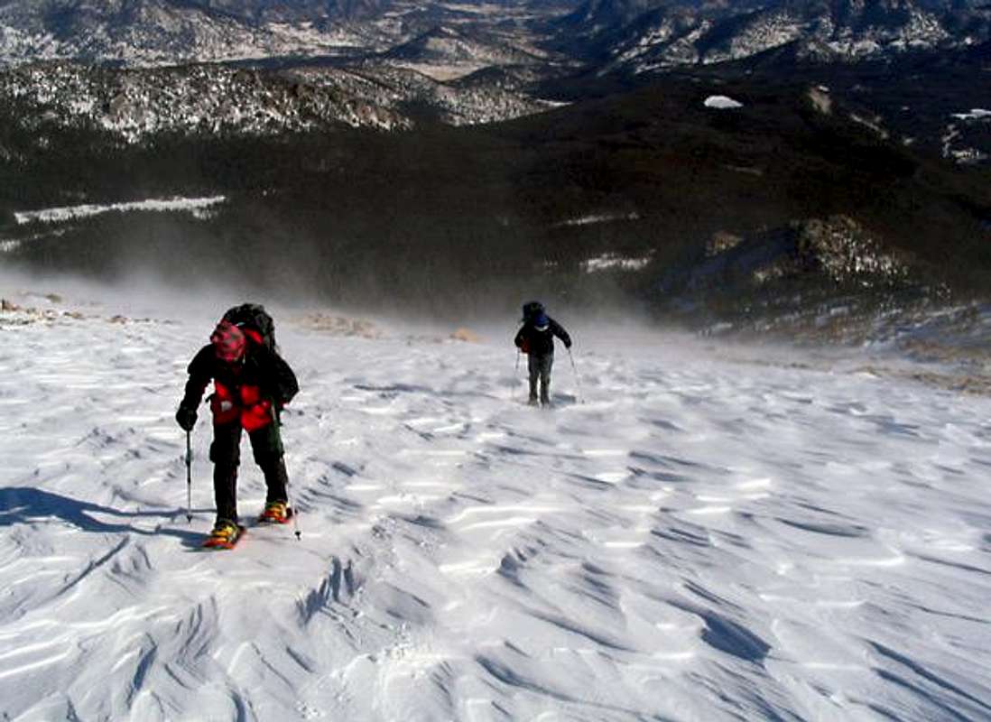 Trudging up Flattop Mountain : Photos, Diagrams & Topos : SummitPost