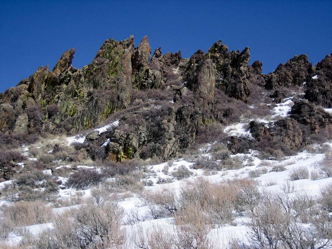 Ridge Rooster Comb Peak : Photos, Diagrams & Topos : SummitPost