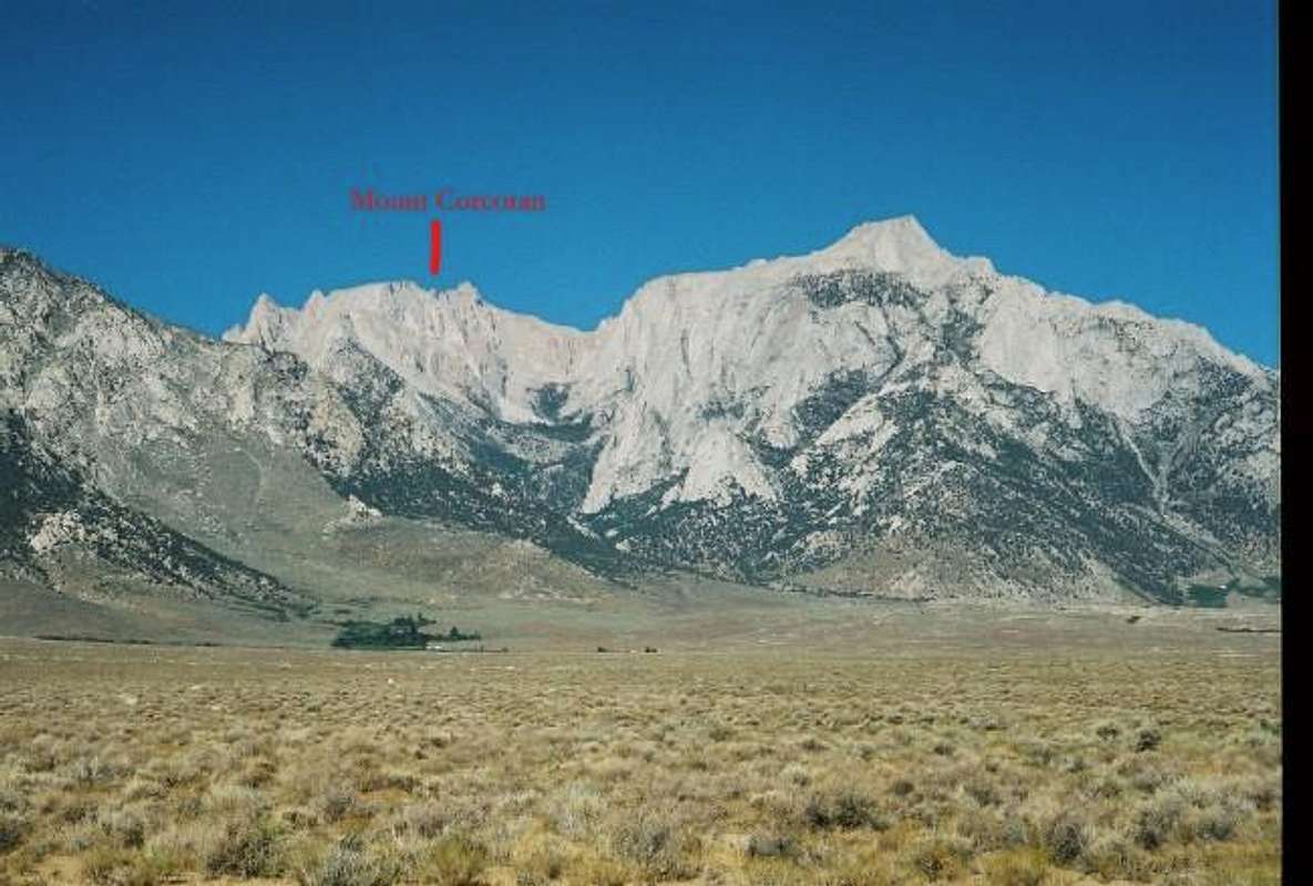 Mount Corcoran can be seen in... : Photos, Diagrams & Topos : SummitPost