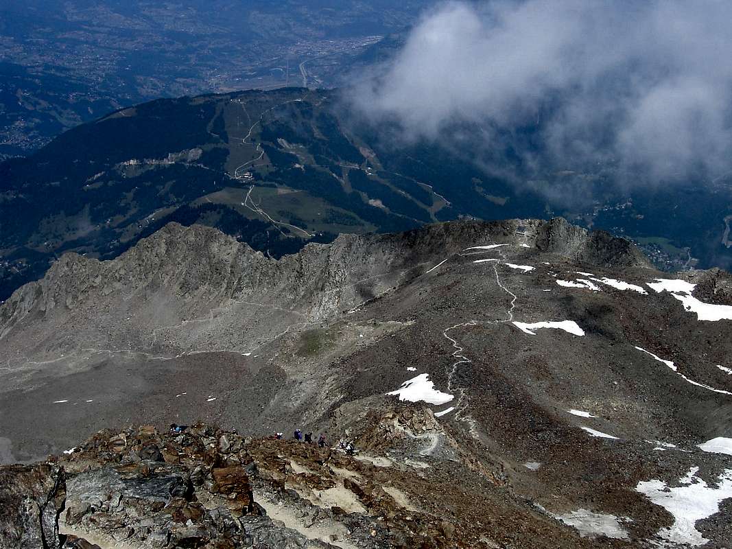 Trail to Tête Rousse hut : Photos, Diagrams & Topos : SummitPost