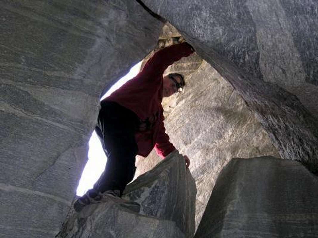 Climbing down. : Photos, Diagrams & Topos : SummitPost