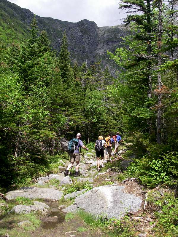 Approaching Huntington Ravine : Photos, Diagrams & Topos : SummitPost