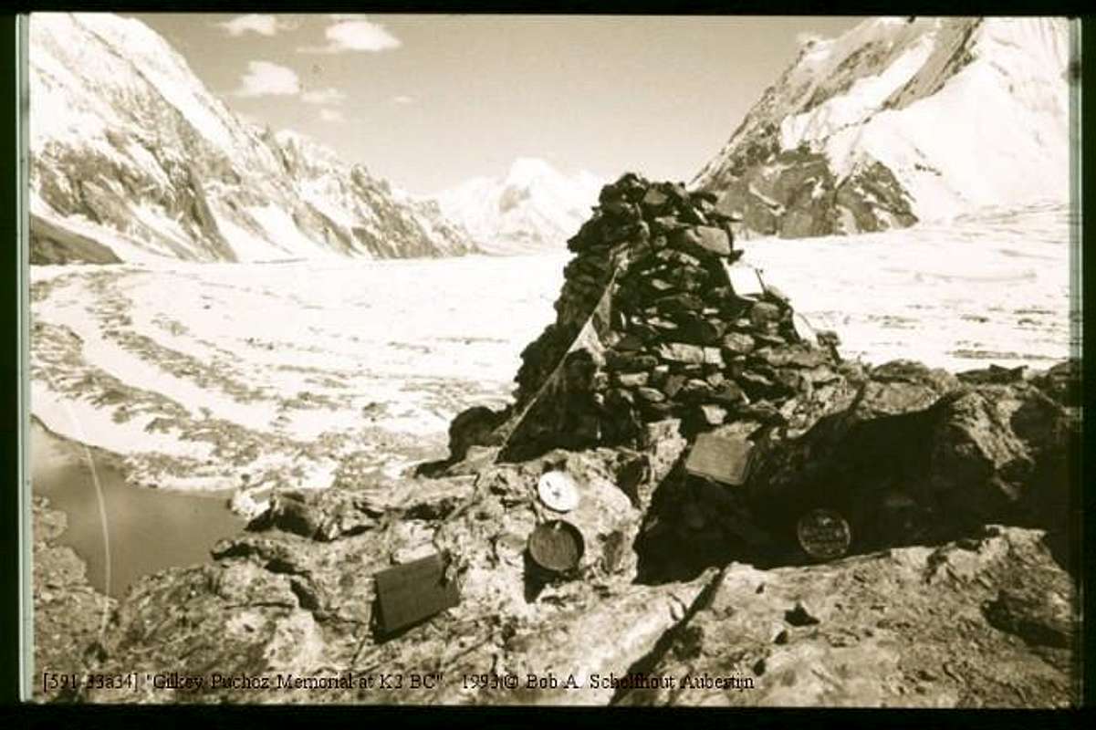 The memorial is as part of K2... : Photos, Diagrams & Topos : SummitPost