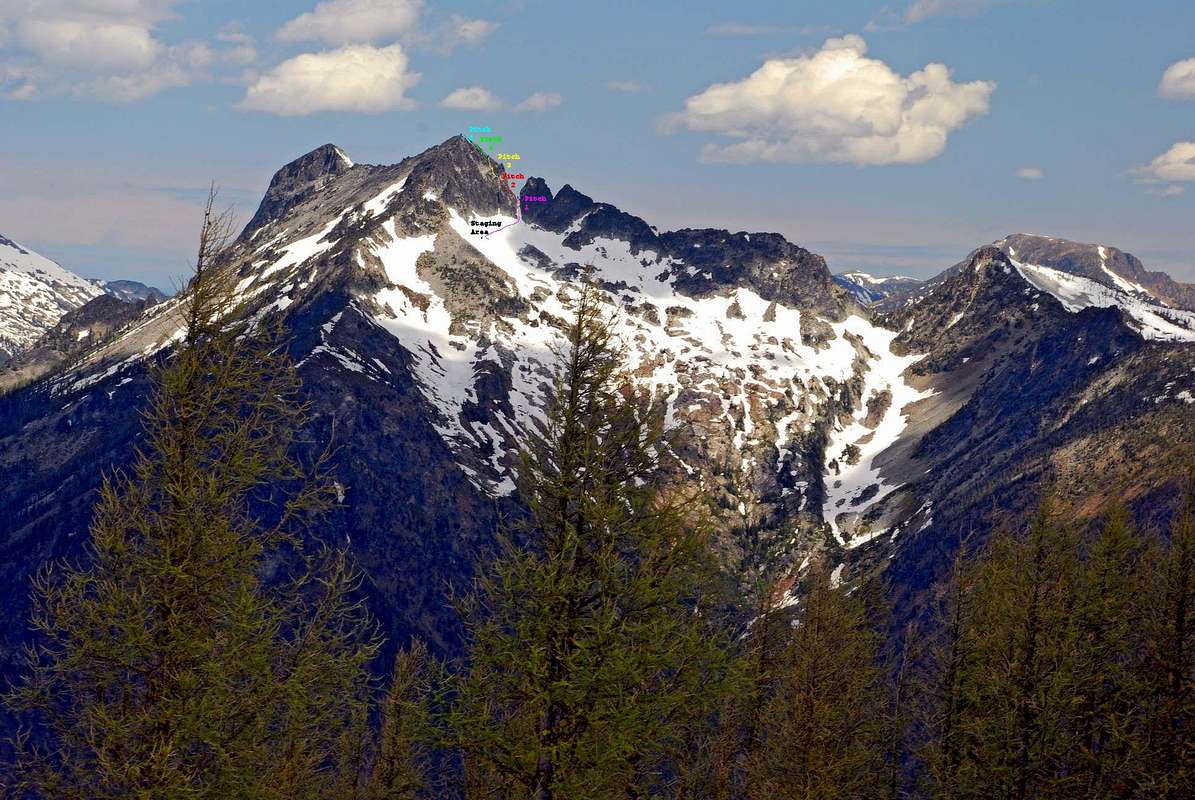 The Notch Topo : Photos, Diagrams & Topos : SummitPost