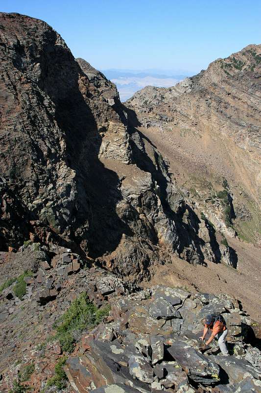 The summit ridge : Photos, Diagrams & Topos : SummitPost