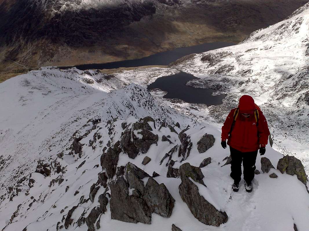 GLYDER FAWR/gribin ridge,wales/ : Photos, Diagrams & Topos : SummitPost