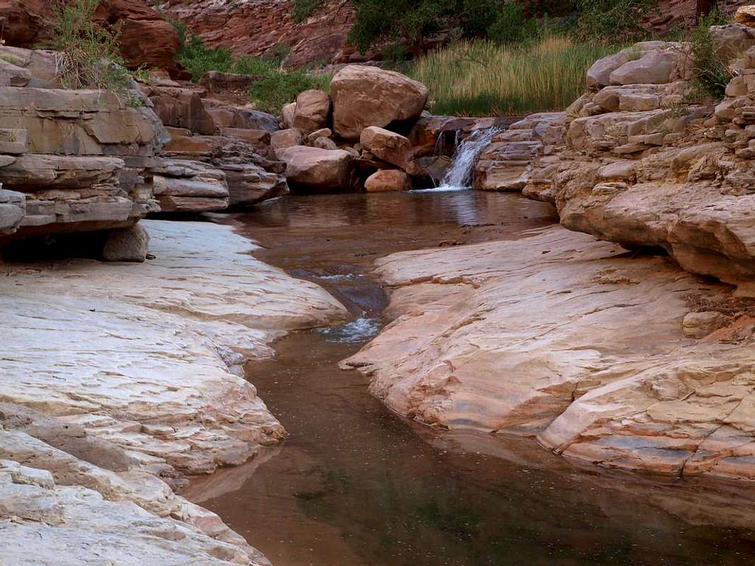 waterfall in Dark Canyon : Photos, Diagrams & Topos : SummitPost