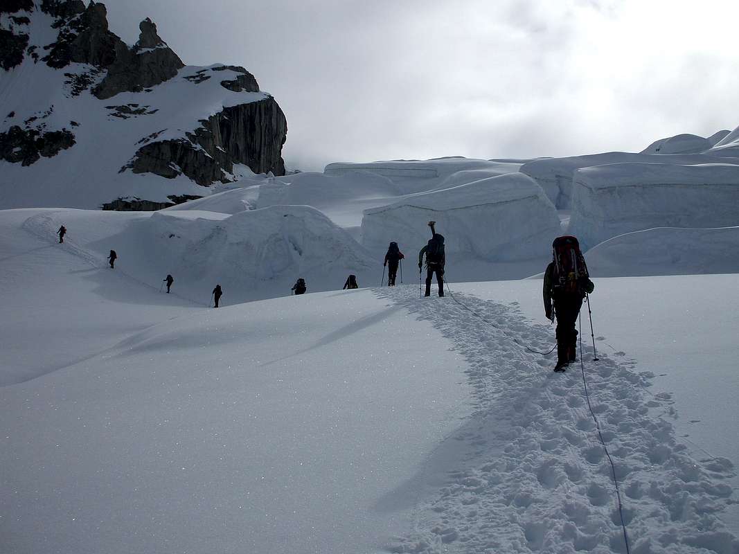 Crevasse Field : Photos, Diagrams & Topos : SummitPost