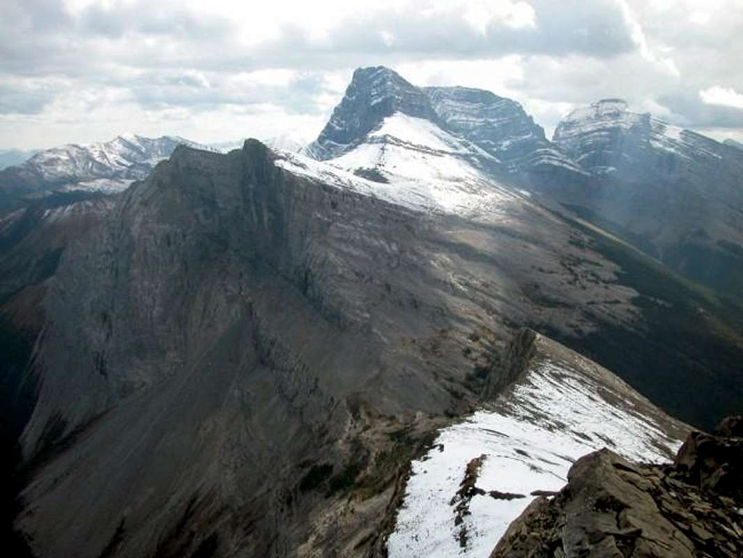 Mount Lougheed as seen from... : Photos, Diagrams & Topos : SummitPost