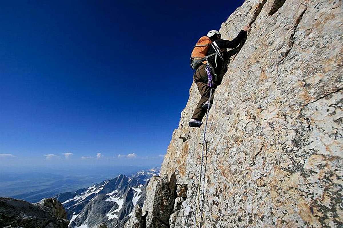 Grand Teton Upper Exum Ridge Photos Diagrams And Topos Summitpost