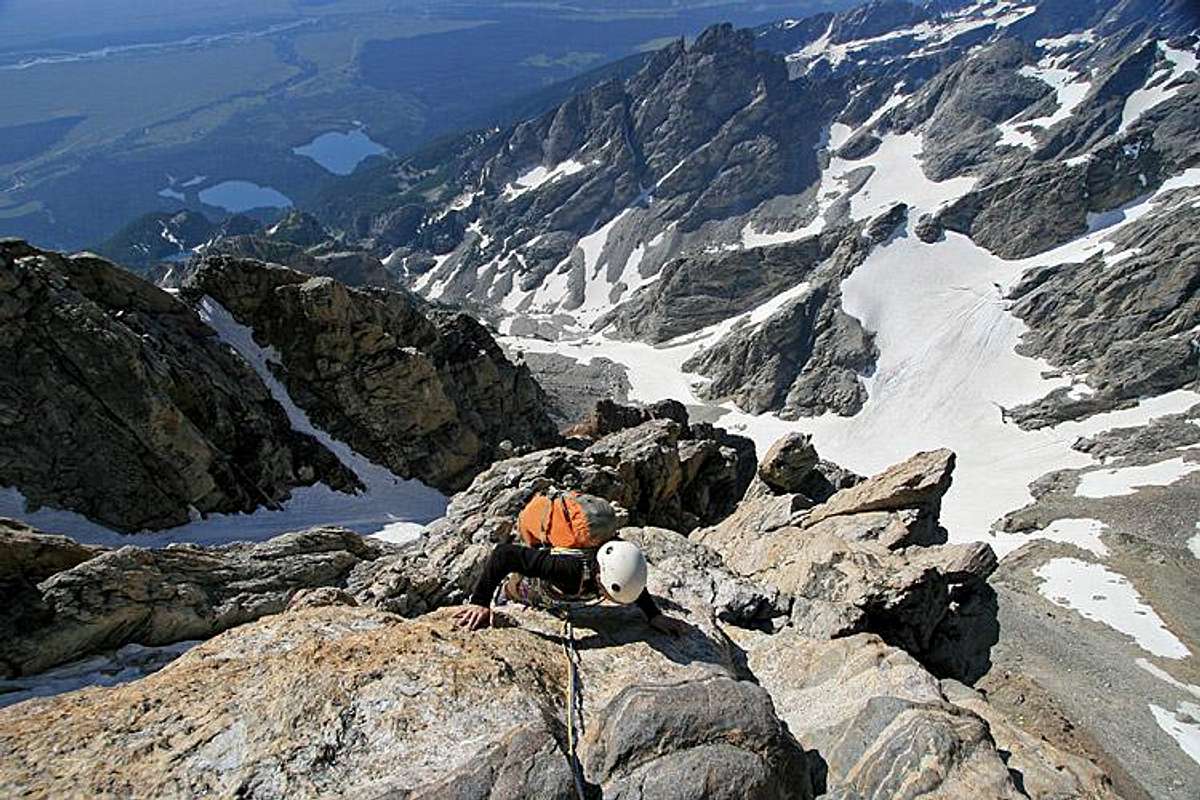 Grand Teton, Upper Exum Ridge : Photos, Diagrams & Topos : SummitPost
