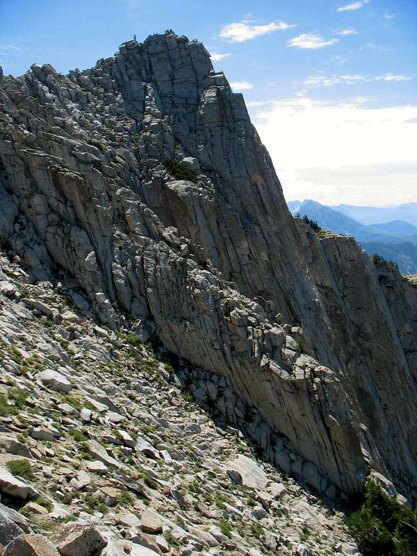Lone Peak summit ridge : Photos, Diagrams & Topos : SummitPost