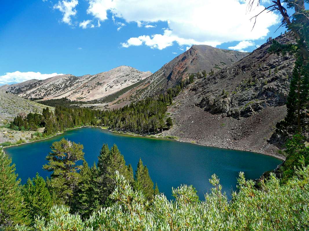 Blue Lake, Virginia Lakes, Hoover Wilderness : Photos, Diagrams & Topos ...