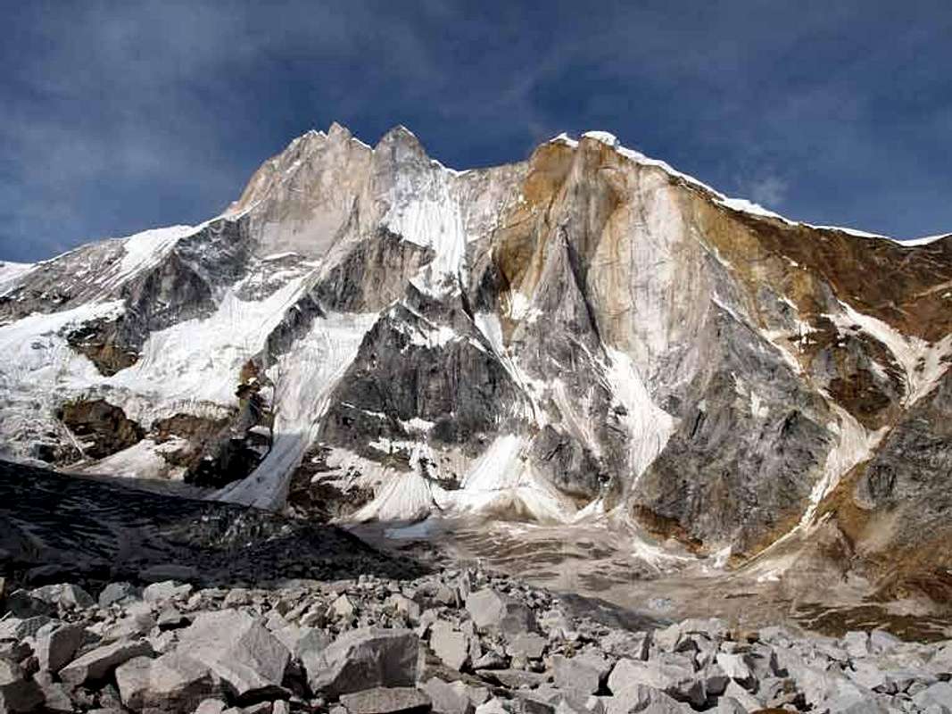 Meru Peak(Shark's Fin,6450m) : Photos, Diagrams & Topos : SummitPost