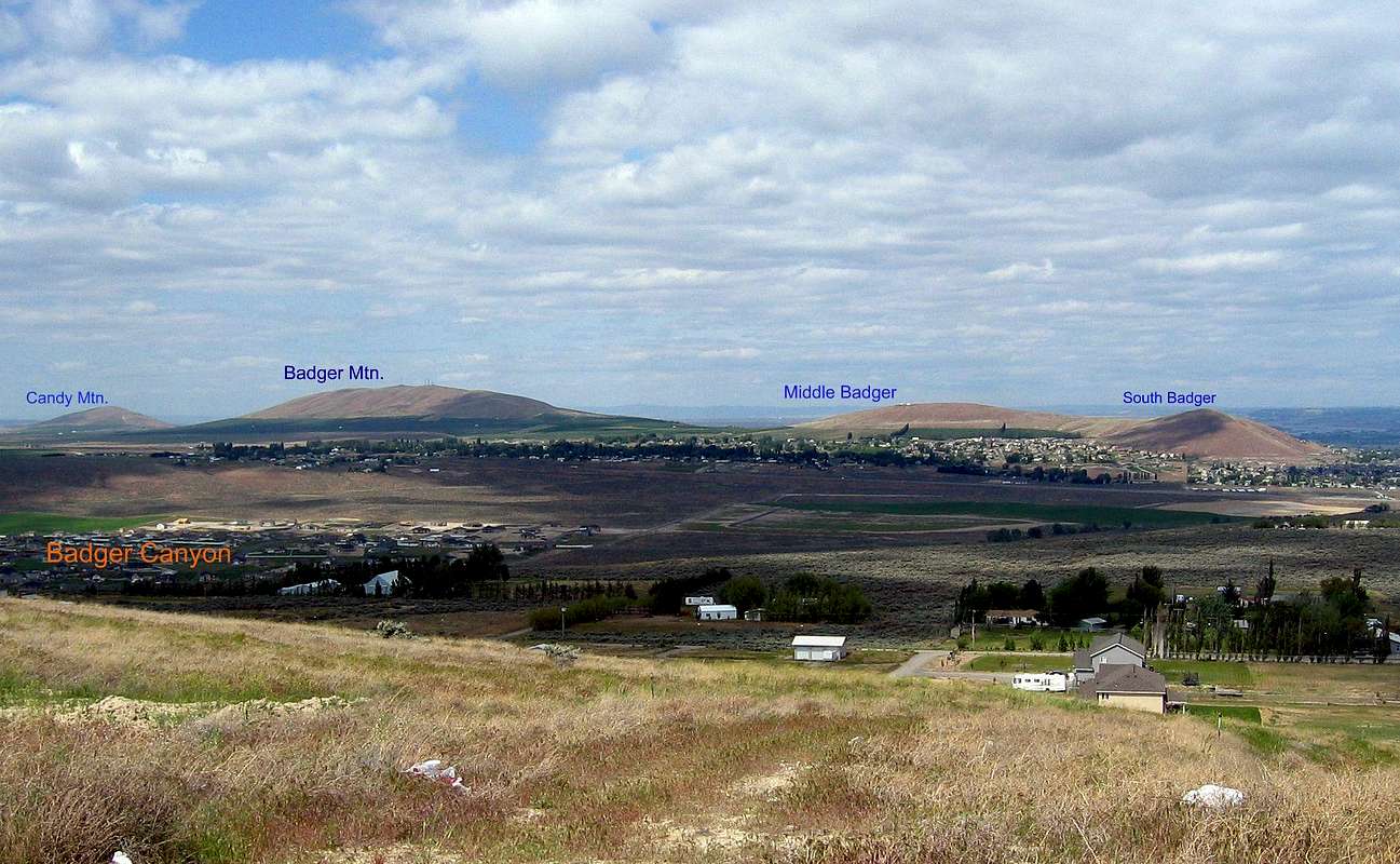 Badger Mountain : Photos, Diagrams & Topos : SummitPost