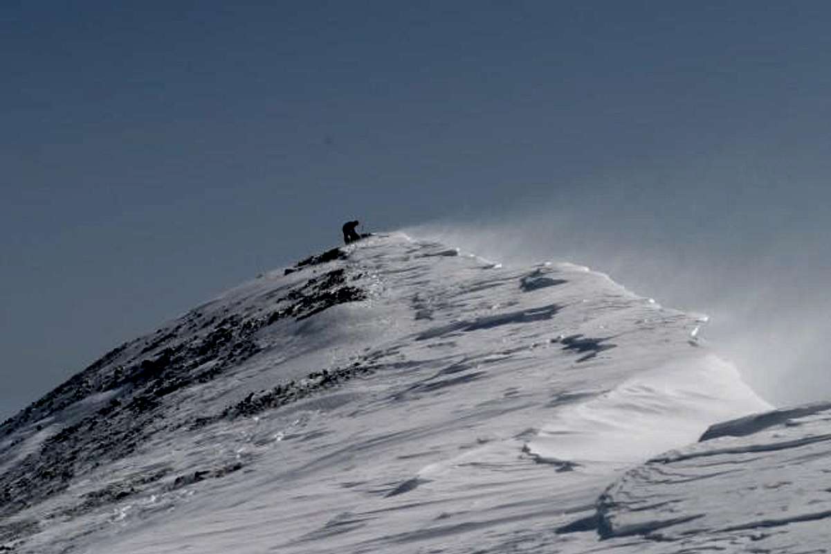 Windy Conditions when I... : Photos, Diagrams & Topos : SummitPost