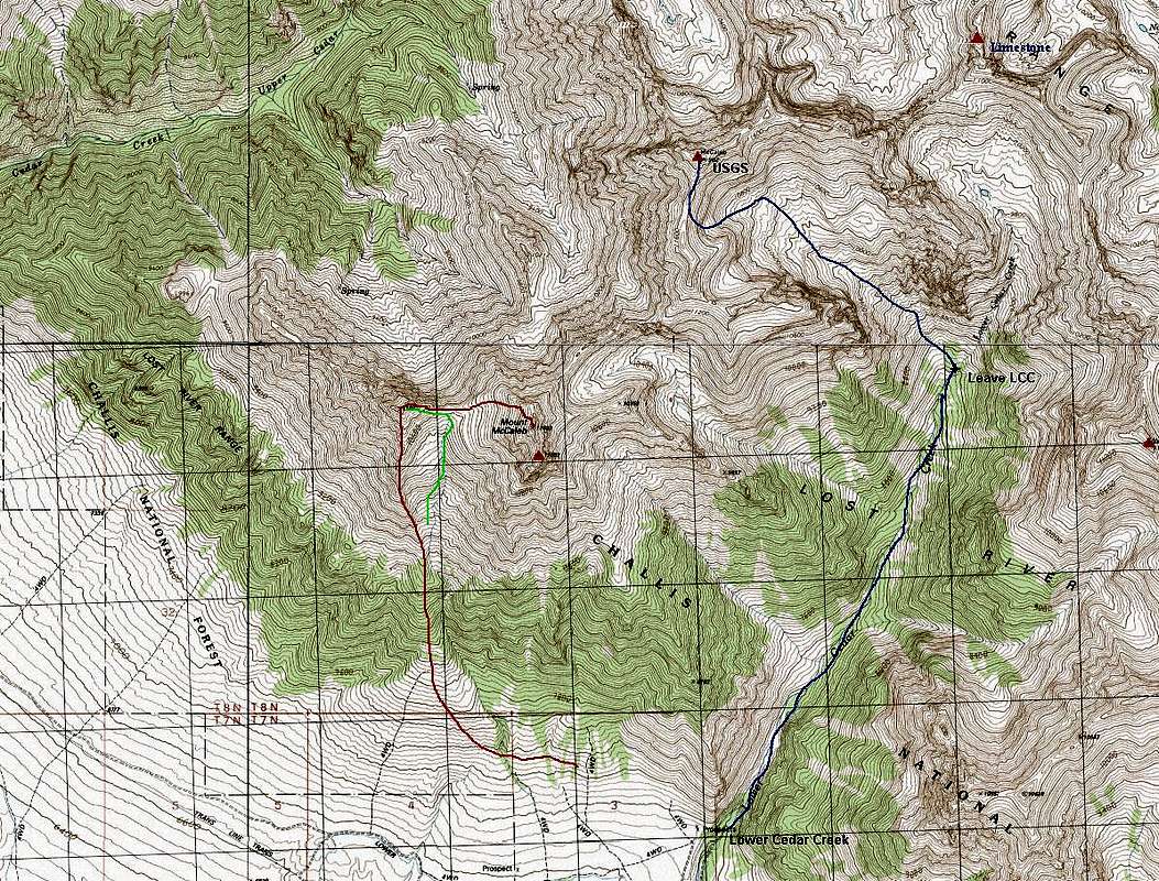 USGS Topo Map : Photos, Diagrams & Topos : SummitPost