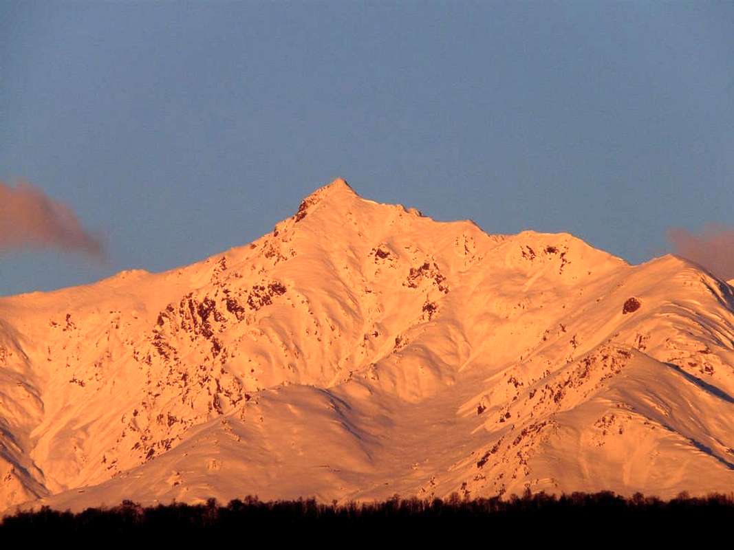 Verzel at sunrise : Photos, Diagrams & Topos : SummitPost
