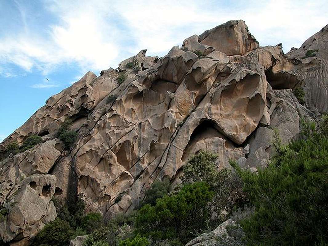 Typical Tafoni formation with... : Photos, Diagrams & Topos : SummitPost