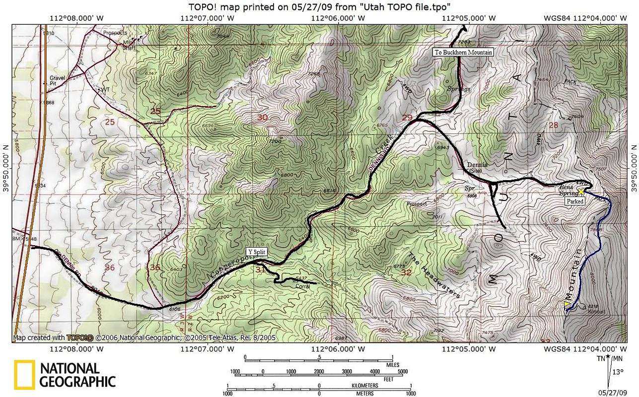 Tintic Mountain Map : Photos, Diagrams & Topos : SummitPost