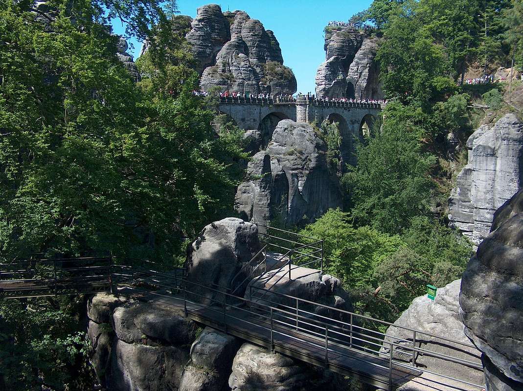 The Bastei bridge : Photos, Diagrams & Topos : SummitPost