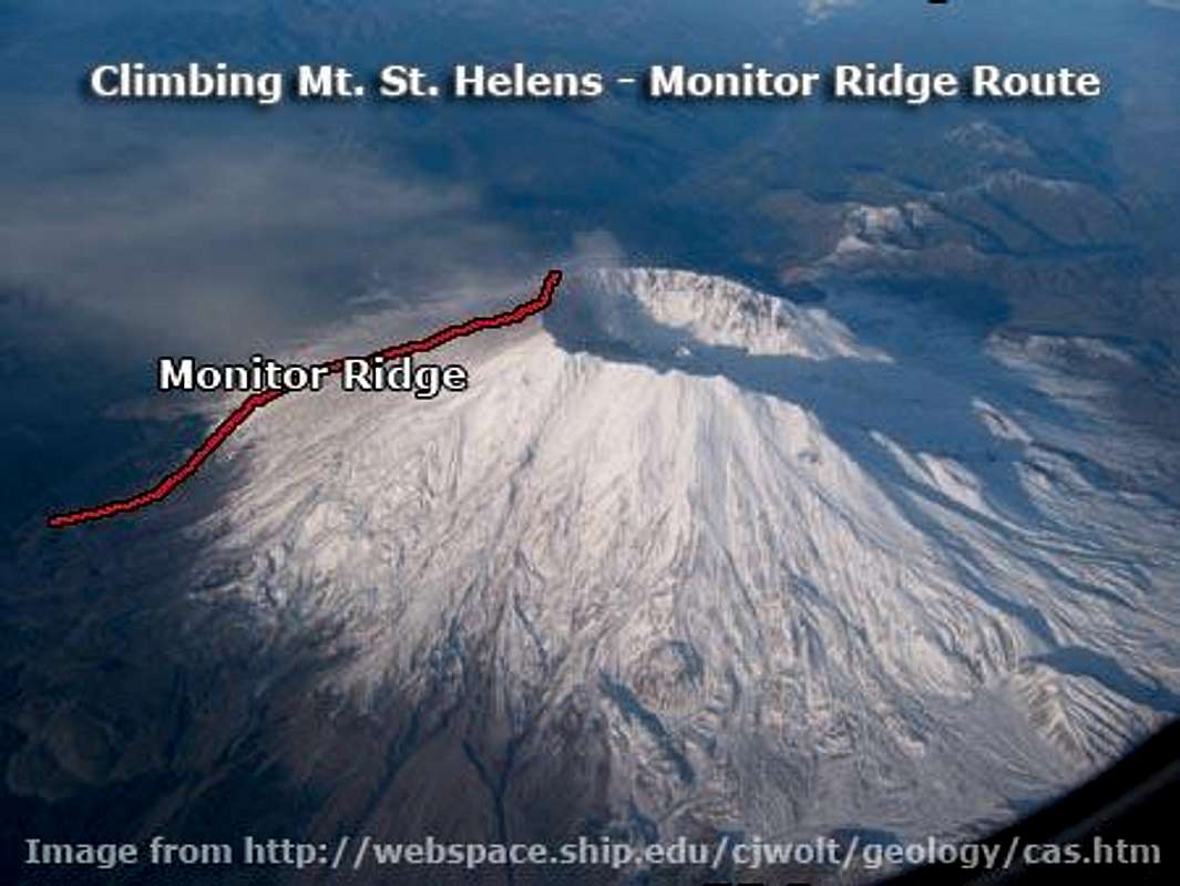 Monitor Ridge Route on St. Helens : Photos, Diagrams & Topos : SummitPost