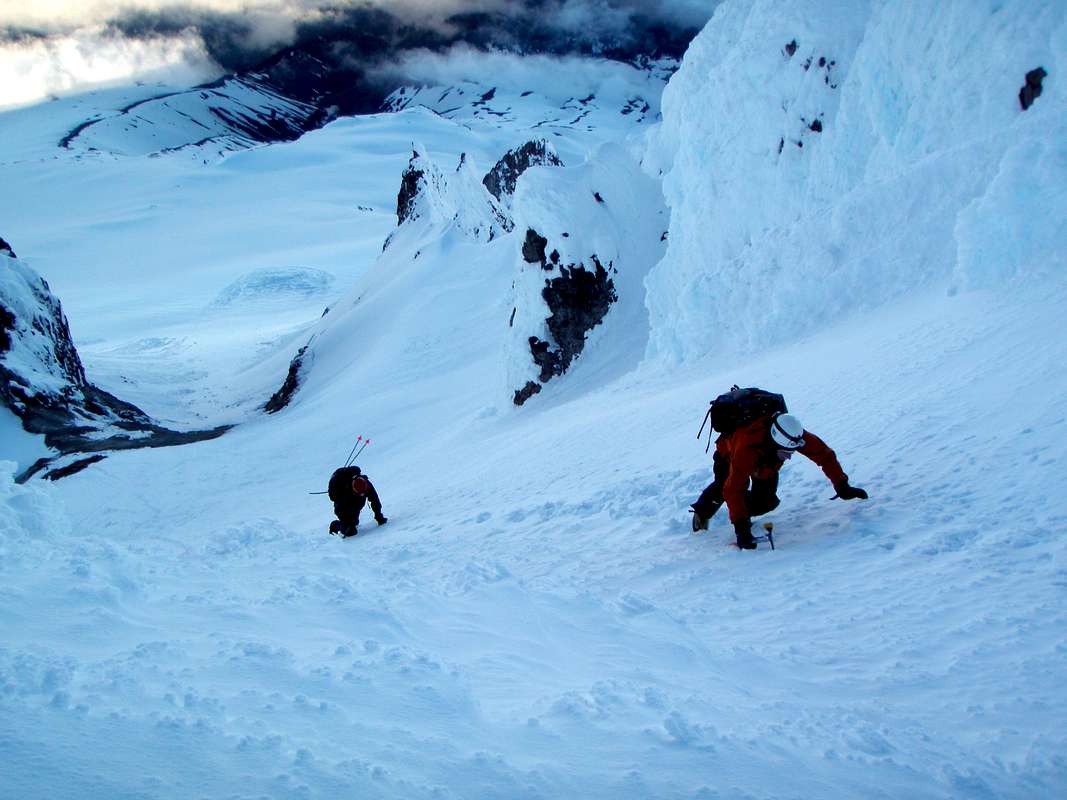 Mt. Hood Old Chute headwall : Photos, Diagrams & Topos : SummitPost