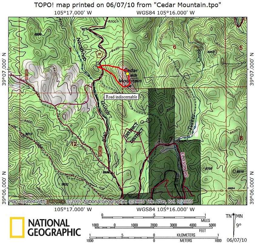 Loop Route Map : Photos, Diagrams & Topos : SummitPost