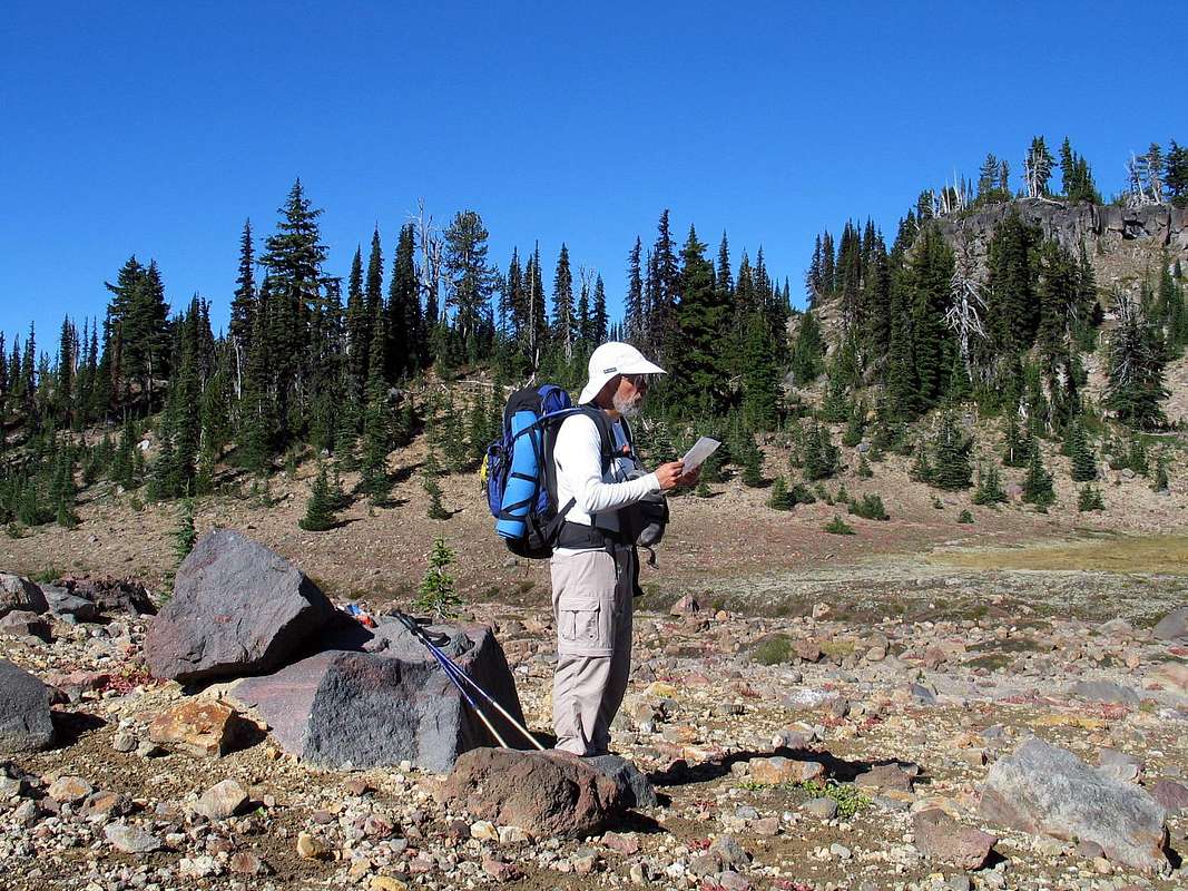 Checking the map : Photos, Diagrams & Topos : SummitPost