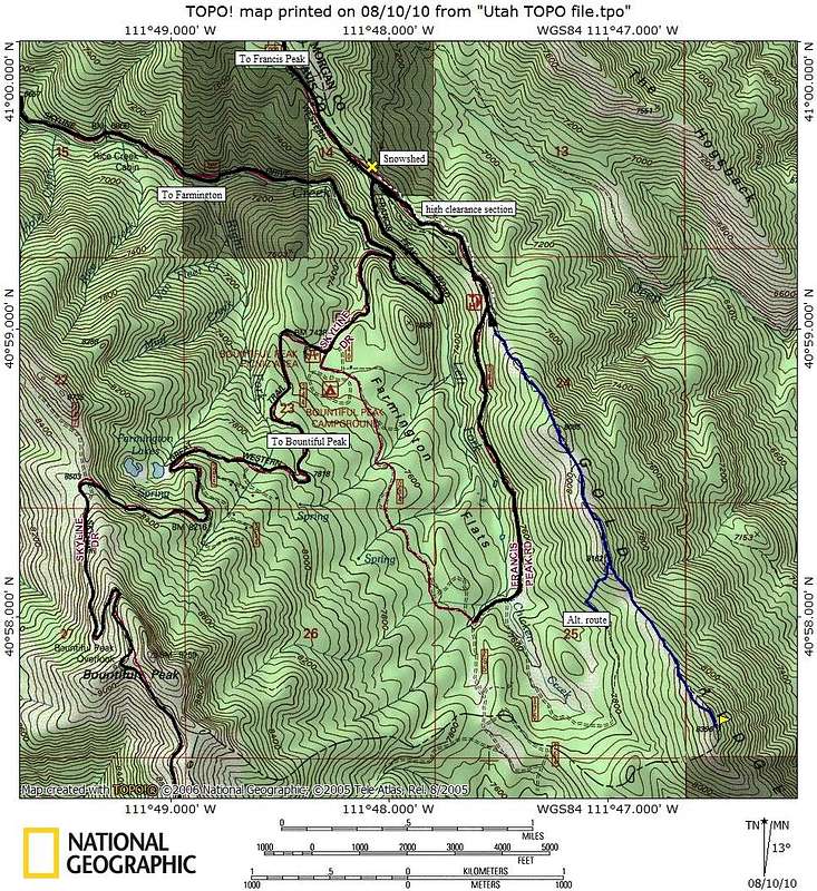Gold Ridge Map : Photos, Diagrams & Topos : SummitPost