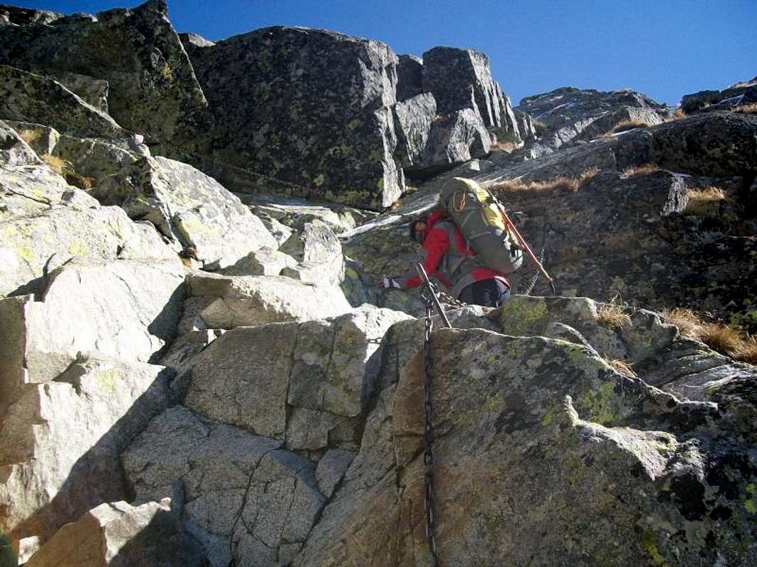 Descend from Bystre Sedlo : Photos, Diagrams & Topos : SummitPost