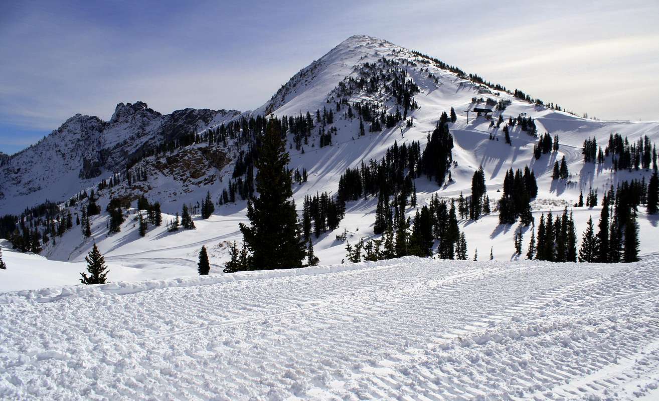 Winter has reached the Wasatch Range : Photos, Diagrams & Topos ...