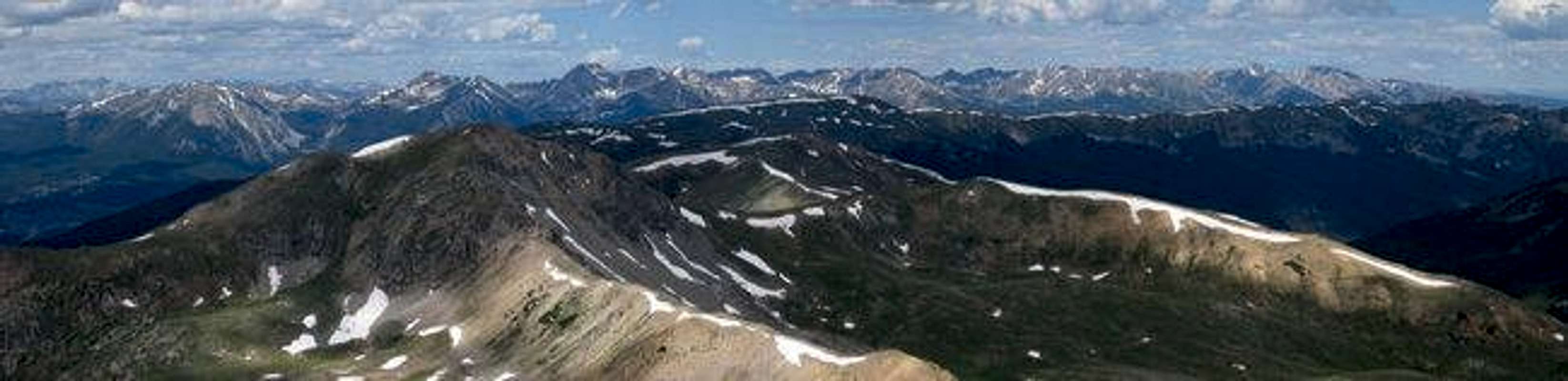 The Gore Range from Peak... : Photos, Diagrams & Topos : SummitPost
