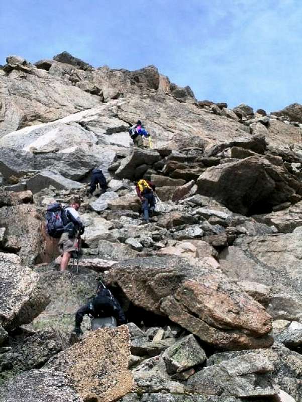 Some fun class 3 climbing on... : Photos, Diagrams & Topos : SummitPost