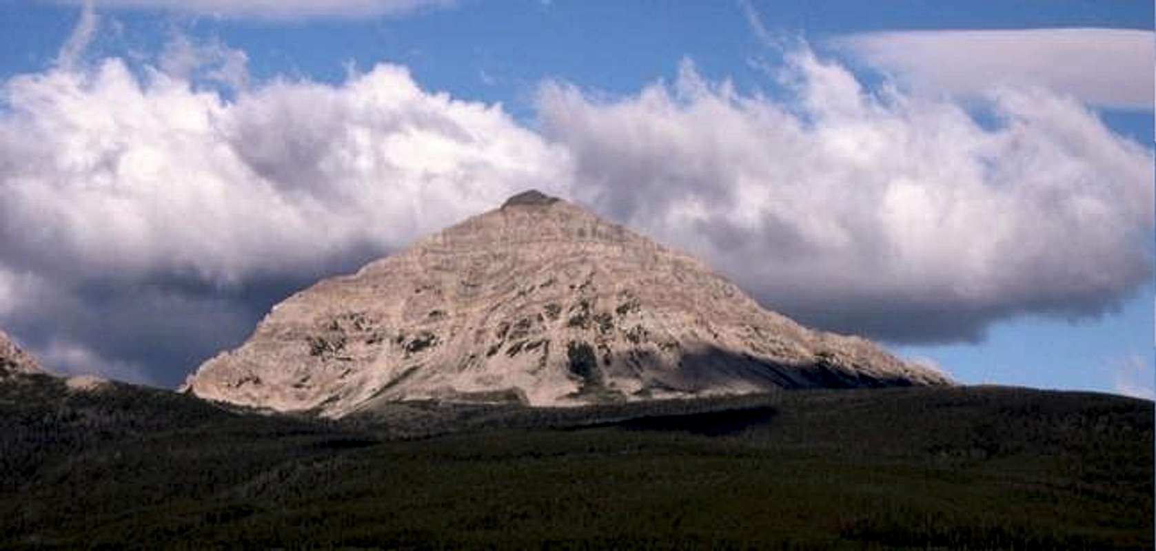 Divide Mountain, as seen from... : Photos, Diagrams & Topos : SummitPost