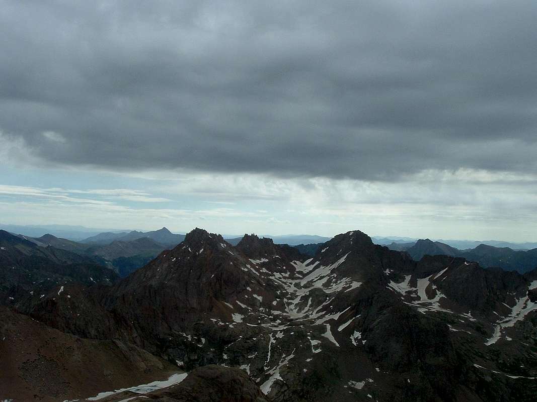Sunlight Peak, Sunlight Spire and Windom Peak : Photos, Diagrams ...