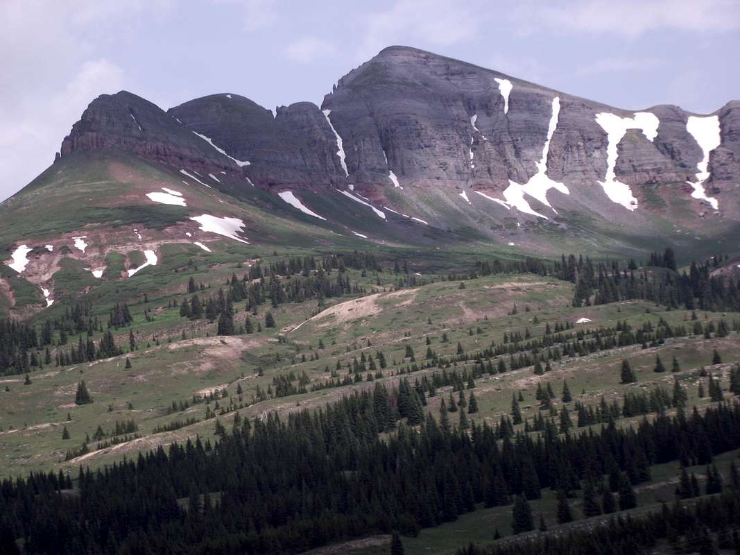 Mount Snowden from Molas Pass : Photos, Diagrams & Topos : SummitPost