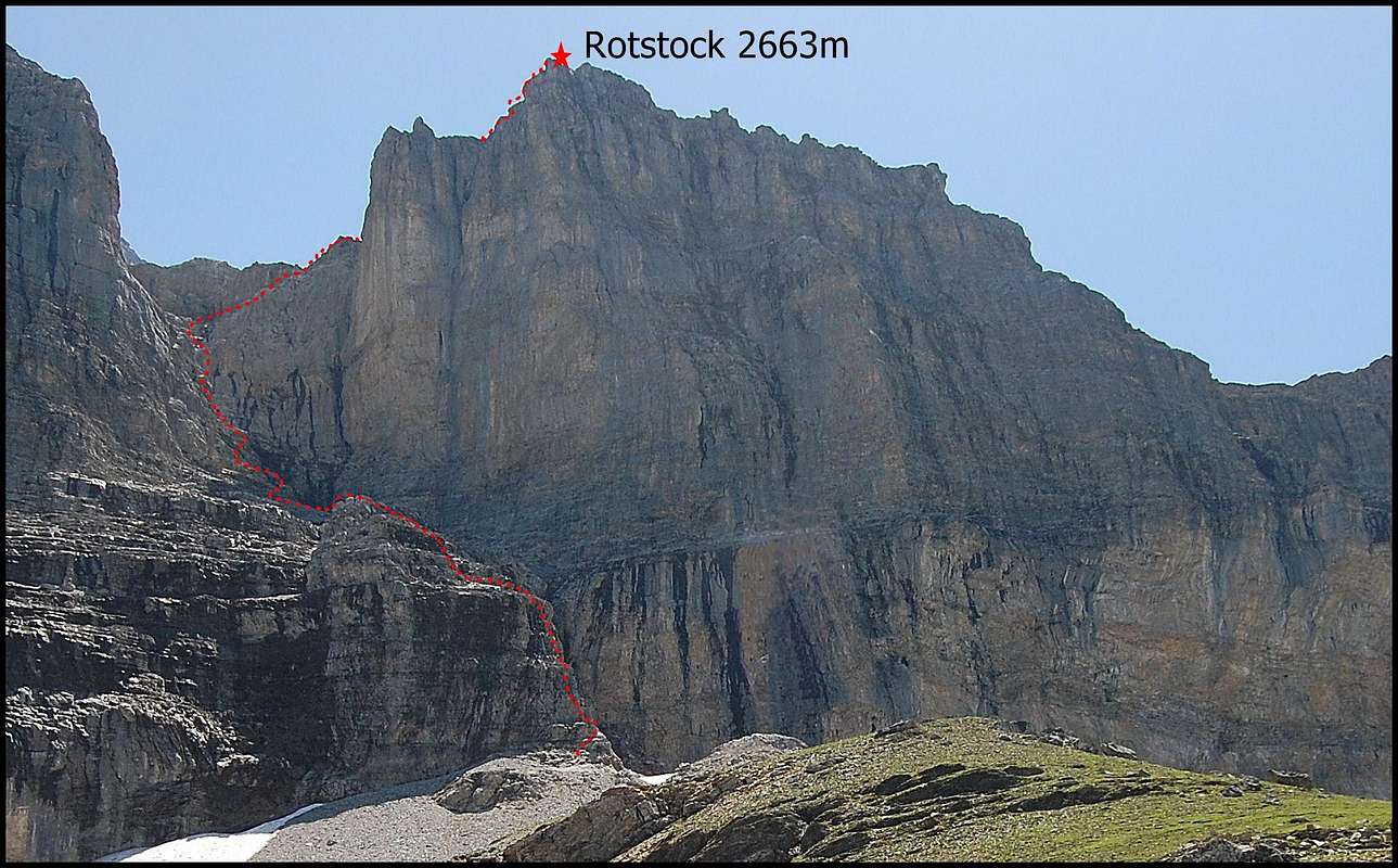 Via Ferrata route on Eiger Rotstock : Photos, Diagrams & Topos : SummitPost
