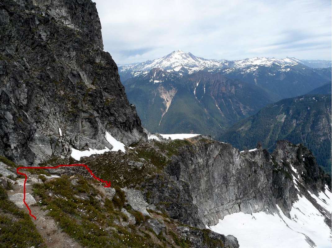 First Rappell : Photos, Diagrams & Topos : SummitPost