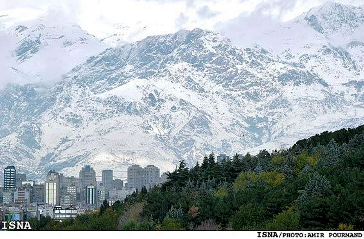 Tehran and the slopes of Mt. Tochal : Photos, Diagrams & Topos : SummitPost