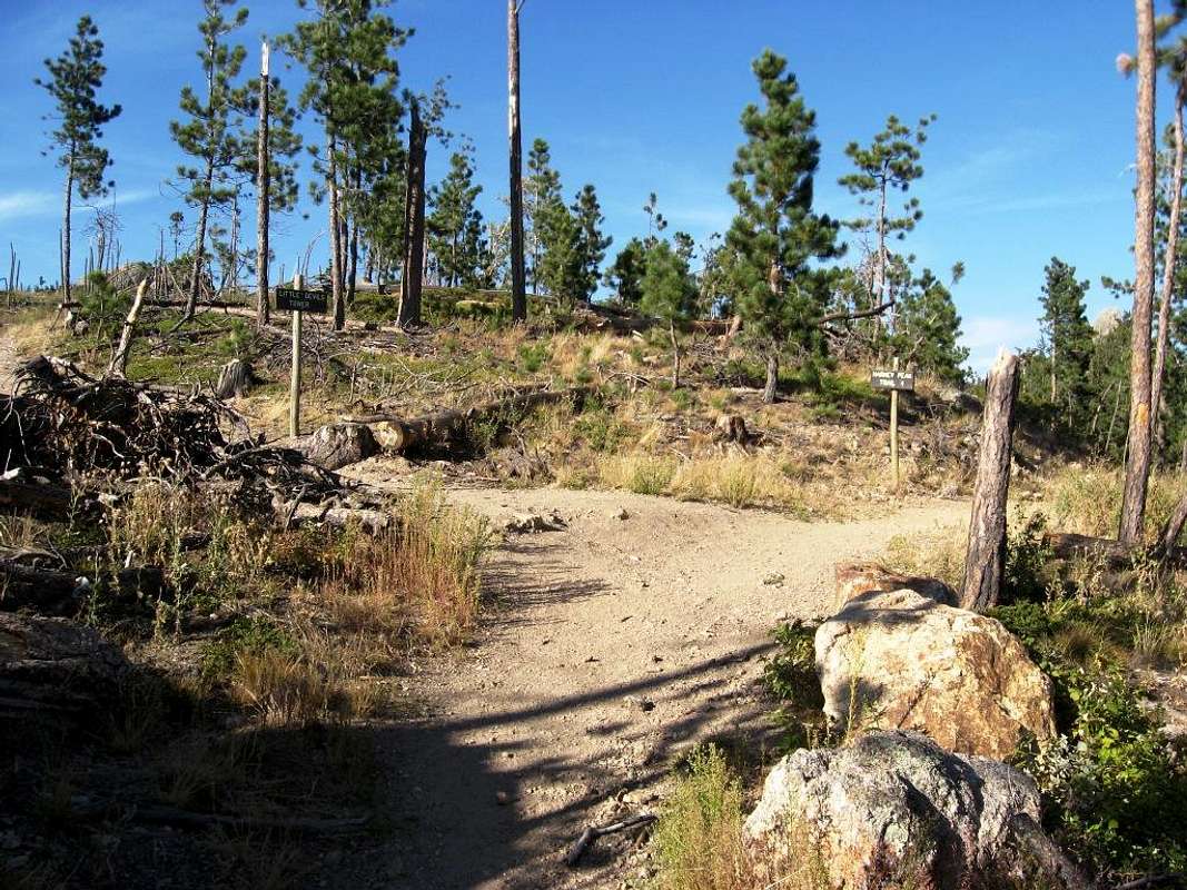 Trail intersection : Photos, Diagrams & Topos : SummitPost