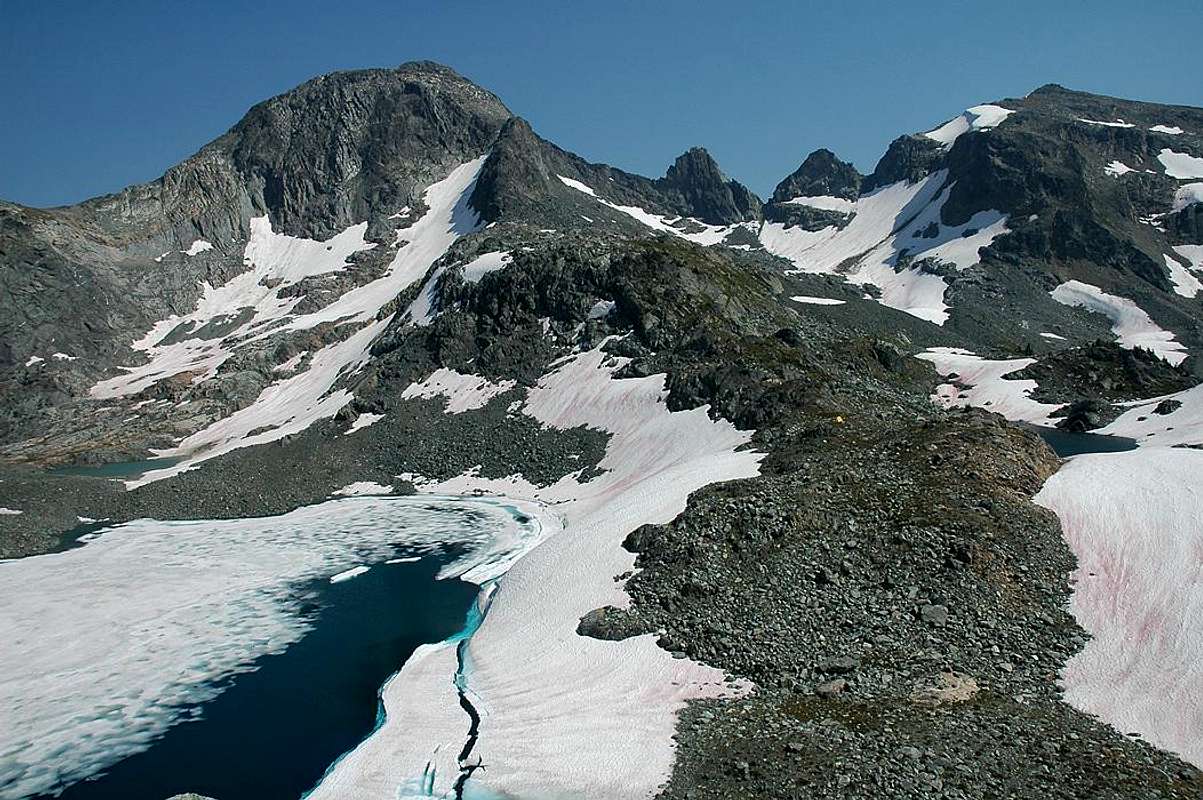 Campsite in Alps Alturas : Photos, Diagrams & Topos : SummitPost