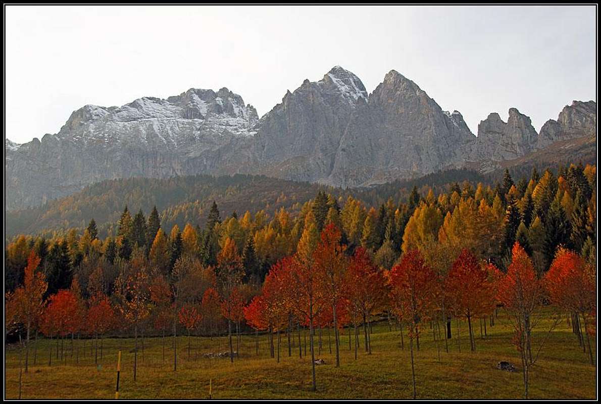 Monte Agner from the south : Photos, Diagrams & Topos : SummitPost