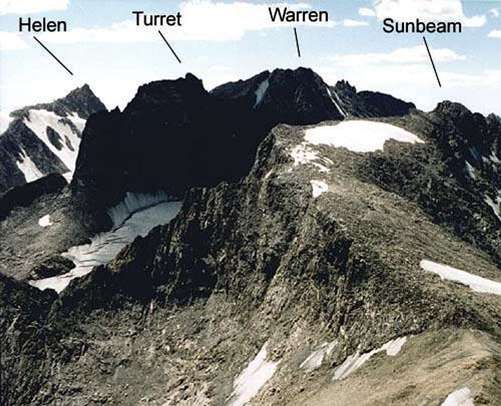 Boomerang ridge rises from... : Photos, Diagrams & Topos : SummitPost