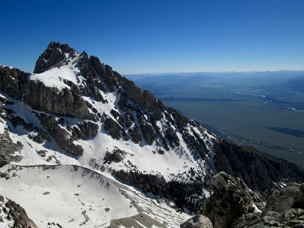 Teewinot seen from the summit of Disappointment Peak, June 9, 2013 ... Teewinot seen from the summit of Disappointment Peak, June 9, 2013 ...