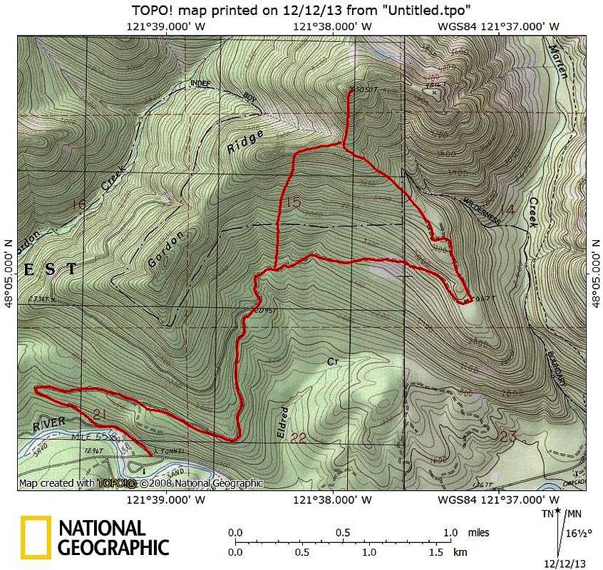Anaconda Peak route map : Photos, Diagrams & Topos : SummitPost