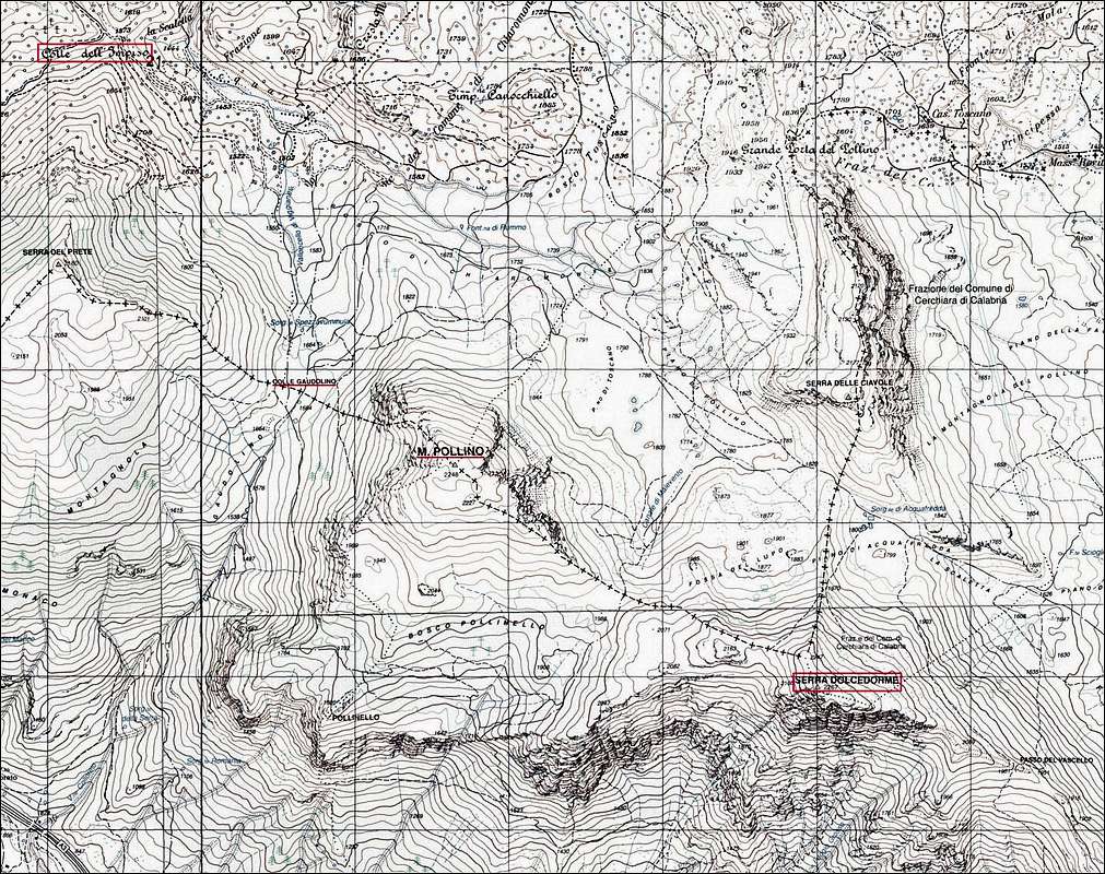 Map of the high plains : Photos, Diagrams & Topos : SummitPost