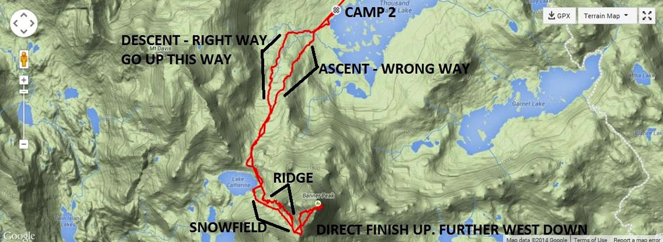 Map BETA : Photos, Diagrams & Topos : SummitPost