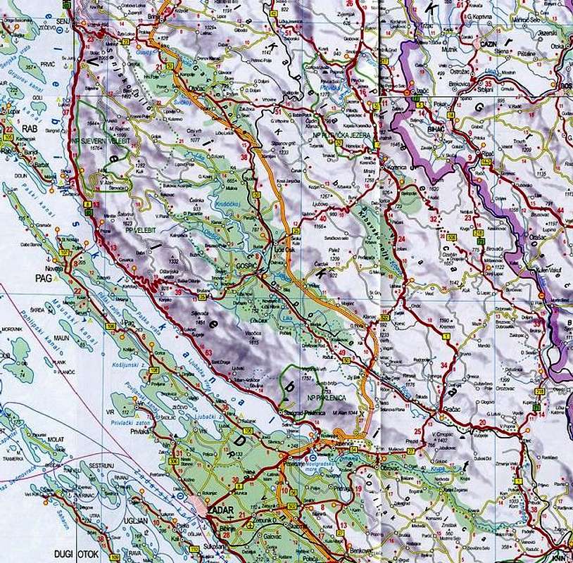 Velebit massif and... : Photos, Diagrams & Topos : SummitPost